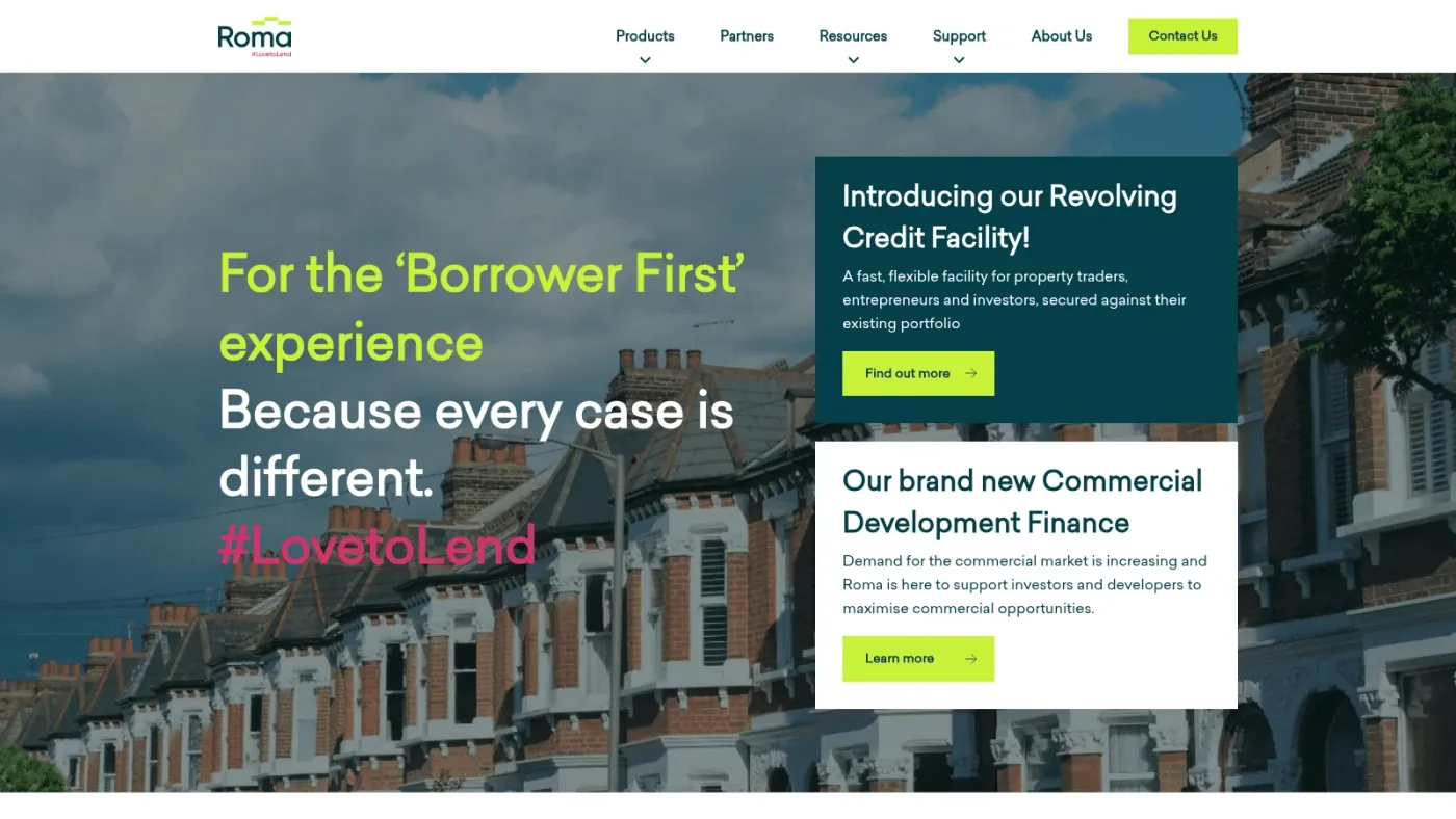 Roma Finance | Lender Criteria & Rates (2026)